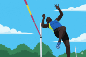 High Jump Bar Clearance Technique: Arch, Rotation, and Leg Tuck
