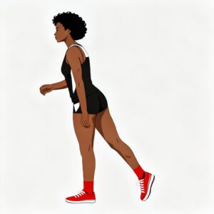 High Jump Approach Run: J-Curve Technique Step by Step
